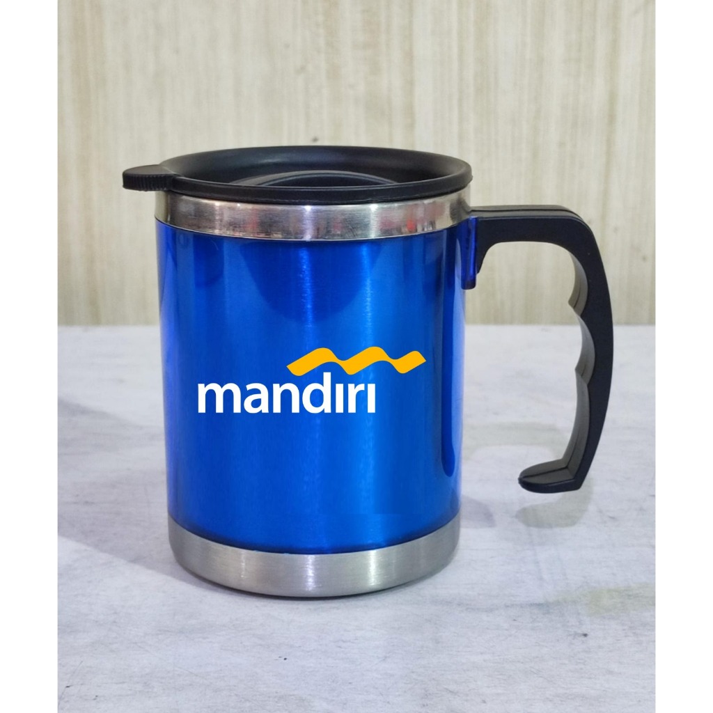 Jual Mug Gelas Glossy/Mug Stainless Glossy/Mug Stainless Logo ...