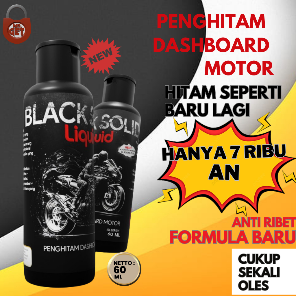 Jual Cairan Penghitam Body Motor Dasbord Spakbor Motor Permanen ...