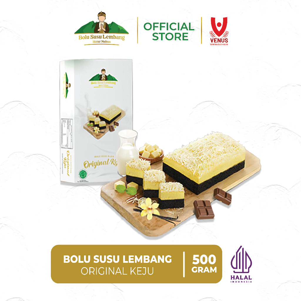Jual Bolu Susu Lembang Haturnuhun | Oleholeh Lembang Bandung | Shopee Indonesia