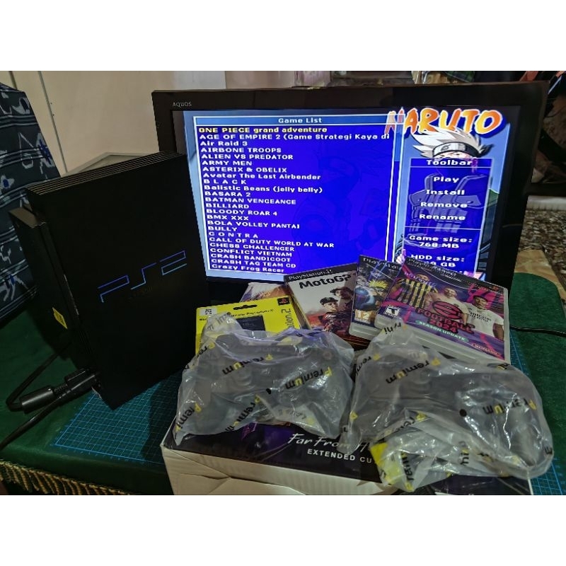 Jual RARE Ps2 full game dan bisa optik / pake kaset (paket komplet) | Shopee Indonesia
