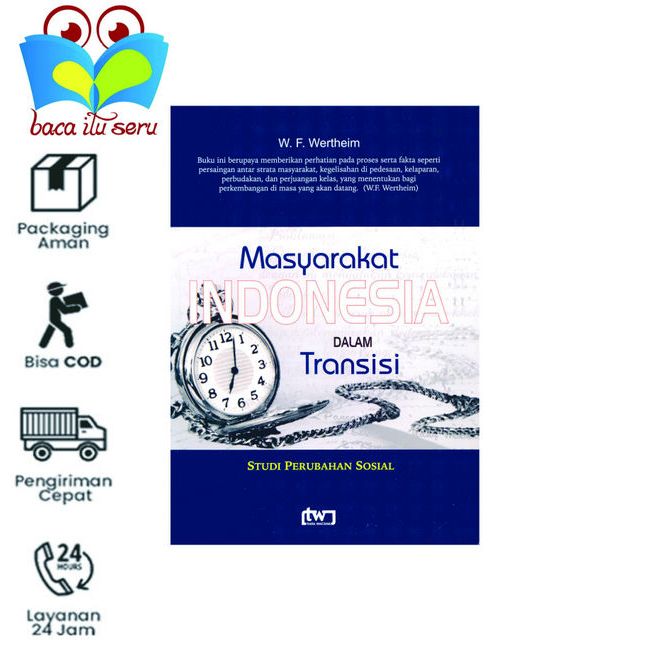 Jual Masyarakat Indonesia Dalam Transisi - W. F. Wertheim | Shopee ...