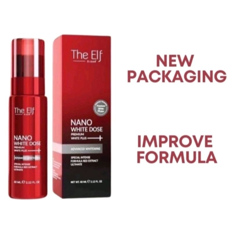 Jual THE ELF NANO WHITE DOSE BODY SERUM 60ml | Shopee Indonesia