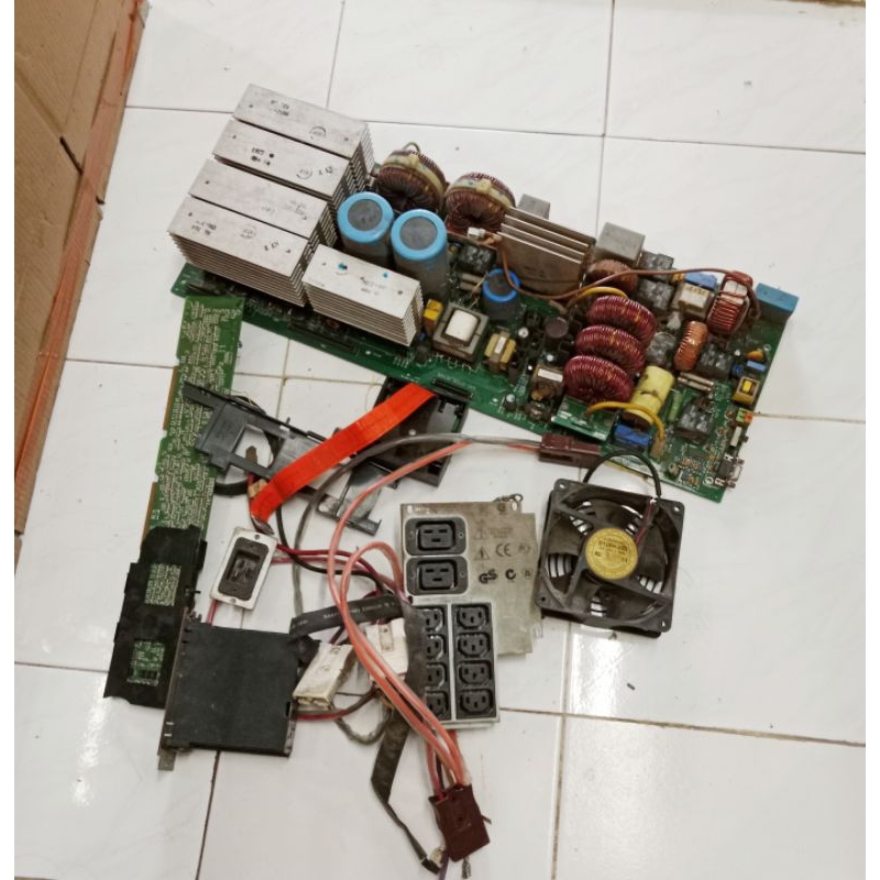 Jual pcb switching ups apc besar, switching ups besar. berat 9,5kilo ...