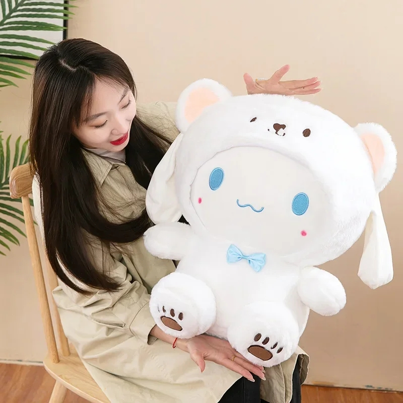 Jual 60CM Boneka Sanrio JUMBO Boneka Cinnamoroll Pochaco Kuromi bahan plush sangat lembut ...