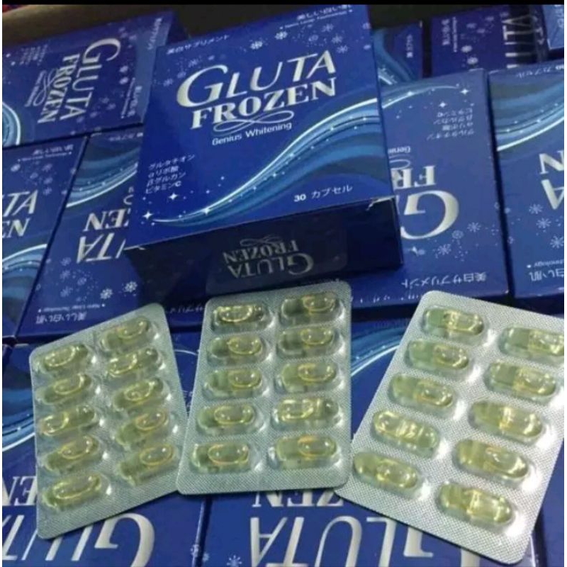 Jual Gluta Prozen Genius Whitening Nano Original 100% Thailand | Shopee ...