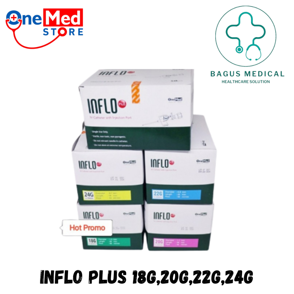Jual Inflo plus 18G,20G,22G,24G | Shopee Indonesia