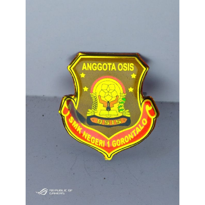 Jual PIN/TISKA OSIS CUSTOM, COCOK UNTUK PEMBINA / PENEGAK / PENGGALANG ...