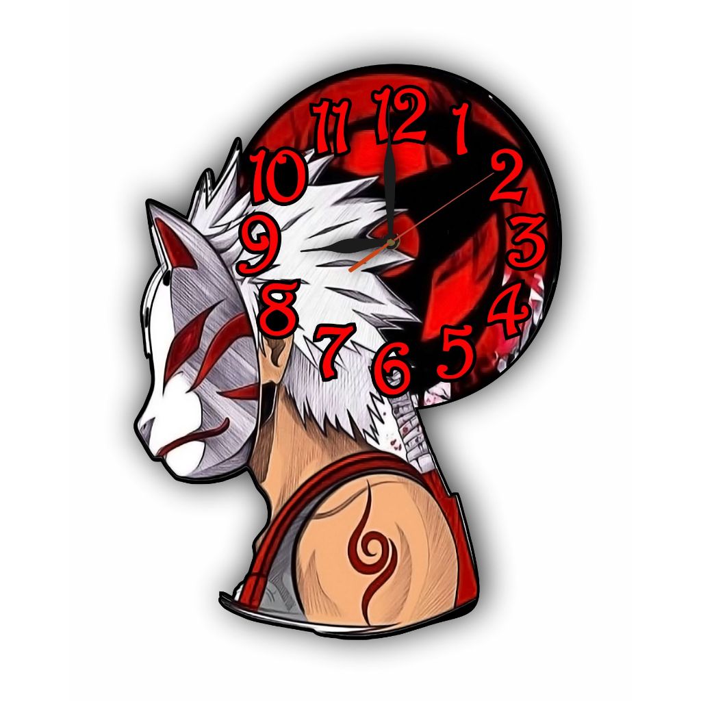Jual Jam Dinding Naruto / jam dinding aesthetic / Hiasan dinding keren ...