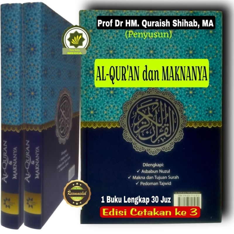 Jual Kitab Suci AL-QUR'AN dan MAKNANYA Terjemah Mushaf AlQur'an Disertai Makna QUR'AN Terjemahan ...