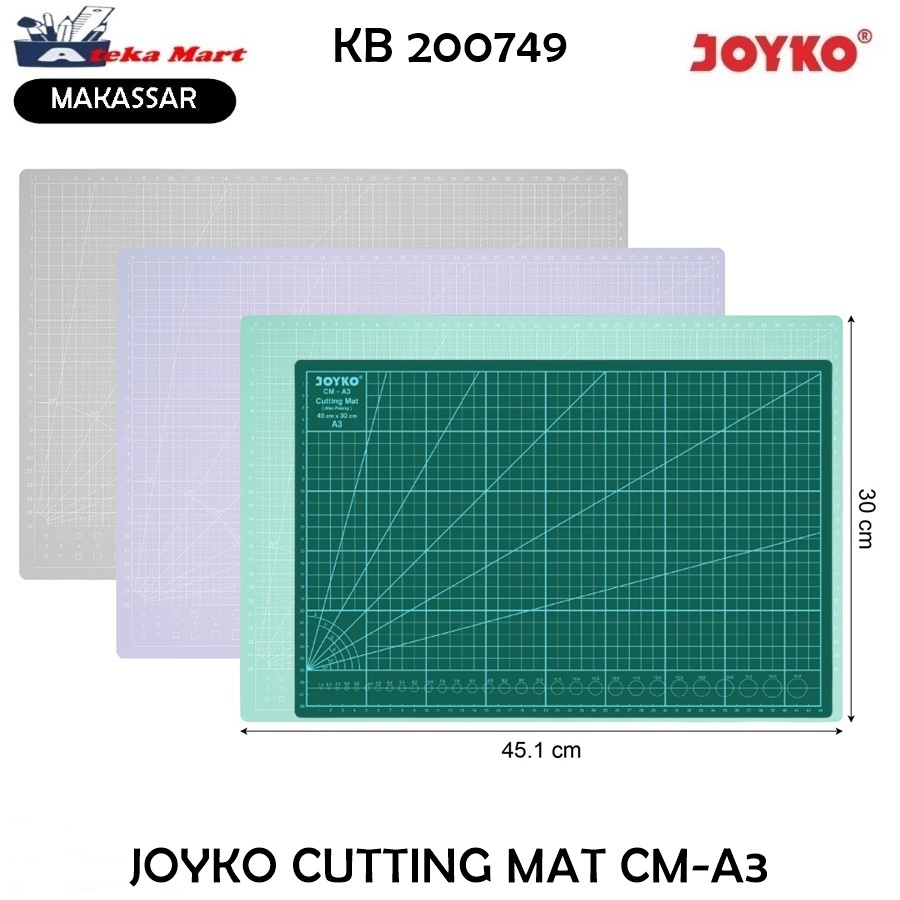 Jual JOYKO CUTTING MAT CM-A3 UKURAN A3 | Shopee Indonesia