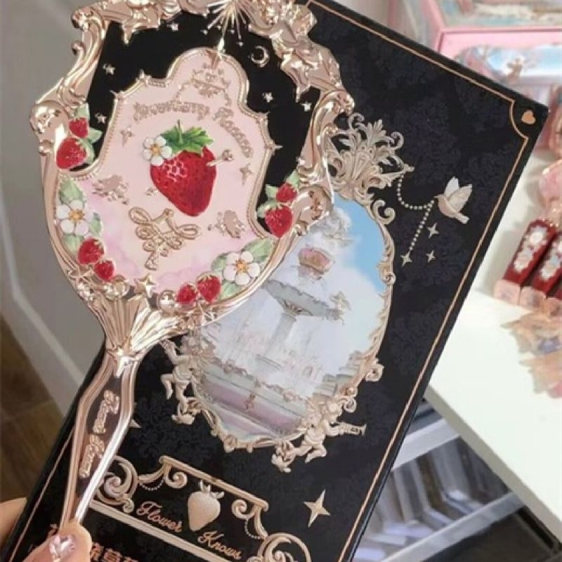 Jual Limited Edition! Hand Mirror Elegant Strawberry Rococo Flowerknows ...