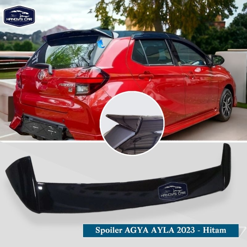 Jual Spoiler AGYA AYLA 2023 - Now (GR Sport) | Shopee Indonesia