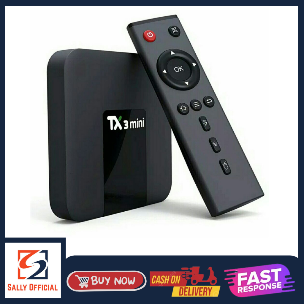 Jual TANIX Android Tv Box TX3 mini RAM 2GB ROM 16GB TX3 | Shopee Indonesia