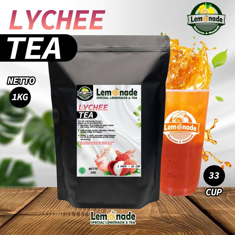 Jual Lychee Tea/ Leci Tea 1KG Minuman Bubuk Instan | Shopee Indonesia