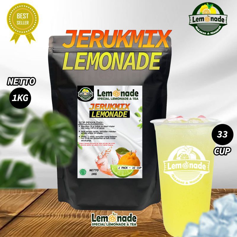 Jual Jeruk Mix Lemonade 1KG Minuman | Shopee Indonesia