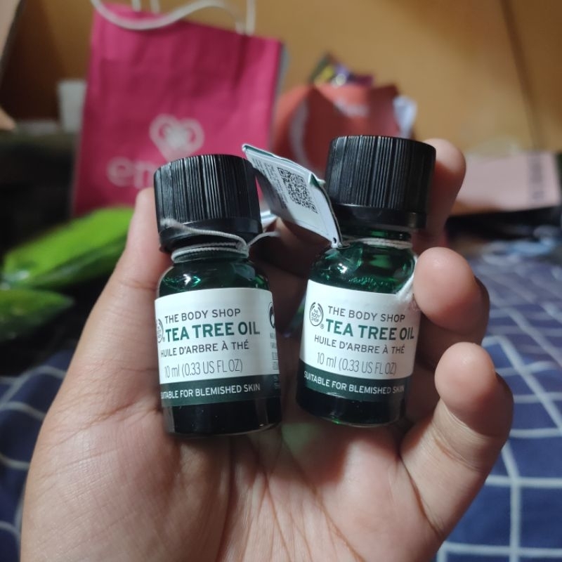 Jual The body shop Tea Tree oil 10ml | Shopee Indonesia