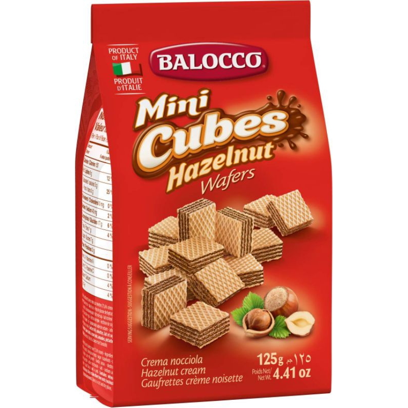 Jual BALOCCO MINI CUBES || WAFER VANILLA || WAFER HAZELNUT || WAFER ...
