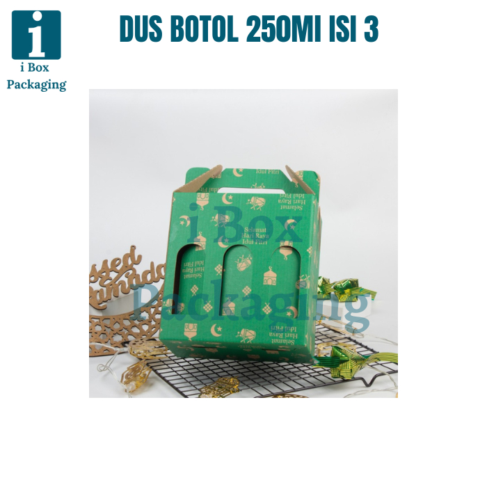 Jual [ 10 pcs ] Kardus Botol Jinjing Box Dus Botol Kale 250ml Isi 6 ...