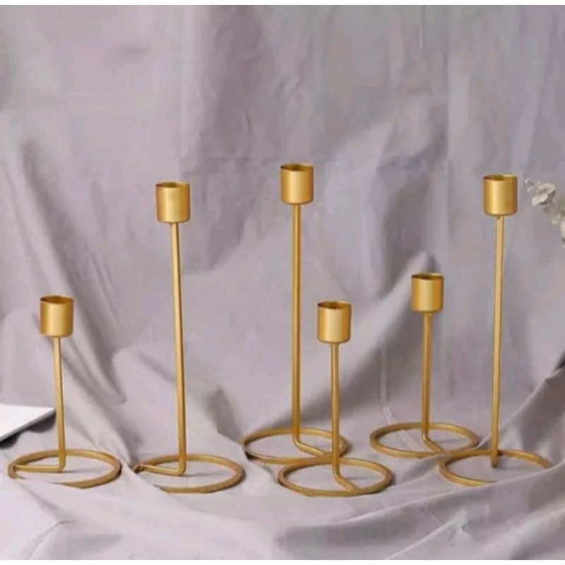 Jual Stand lilin tatakan lilin hiasan meja minimalis | Shopee Indonesia