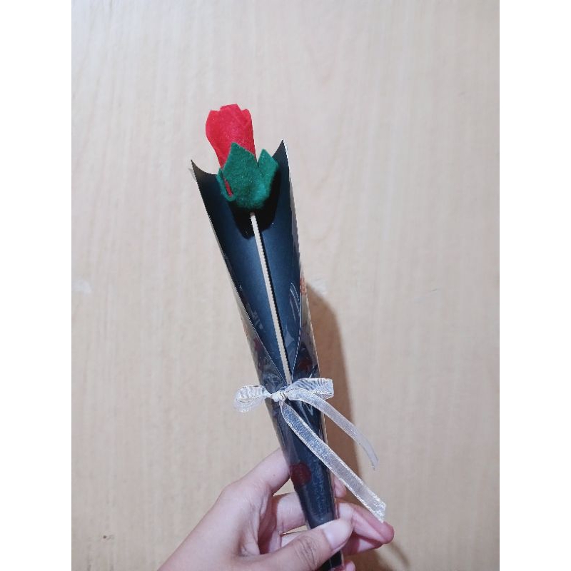Jual Bunga / Bunga Flanel Satuan Murah / Bunga Coklat / Setangkai Bunga ...