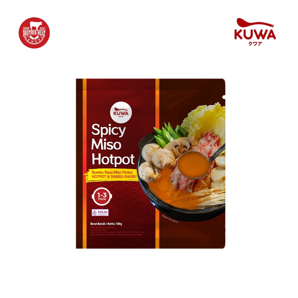 Jual KUWA Spicy Miso Hotpot 100gr, Kaldu Rasa Miso Pedas Shabu - Shabu ...