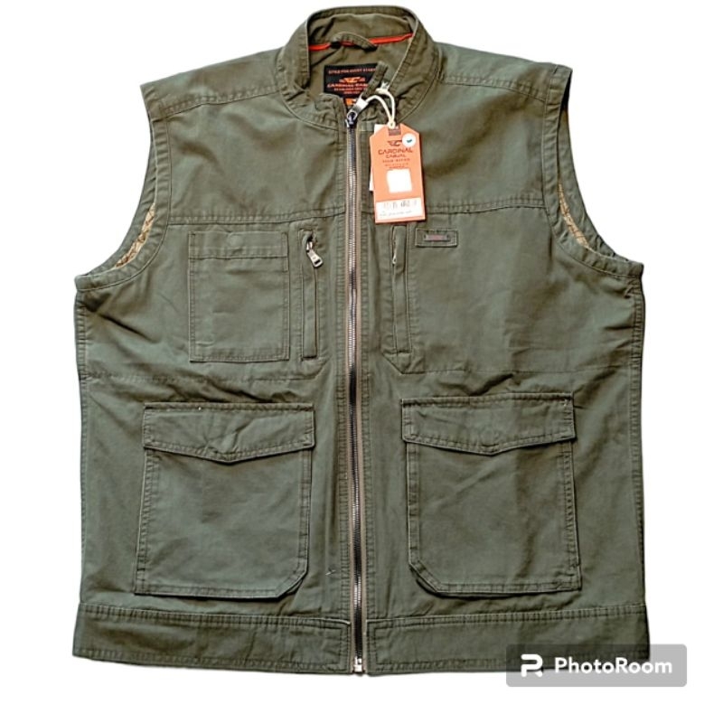 Jual Rompi CARDINAL Original Casual Man's Cotton VEST EARAR007 || Rompi ...