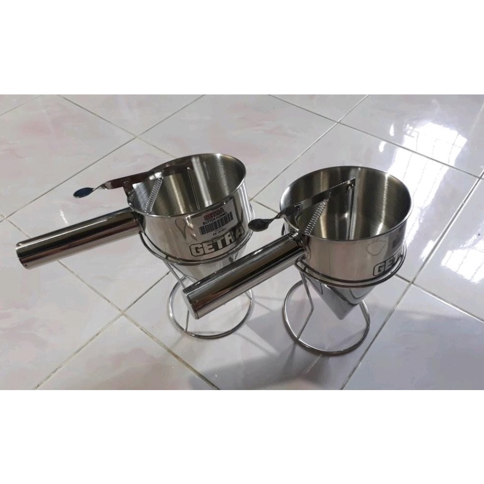 Jual SLF SS Batter Funnel With Stand GETRA EK18191 | Shopee Indonesia