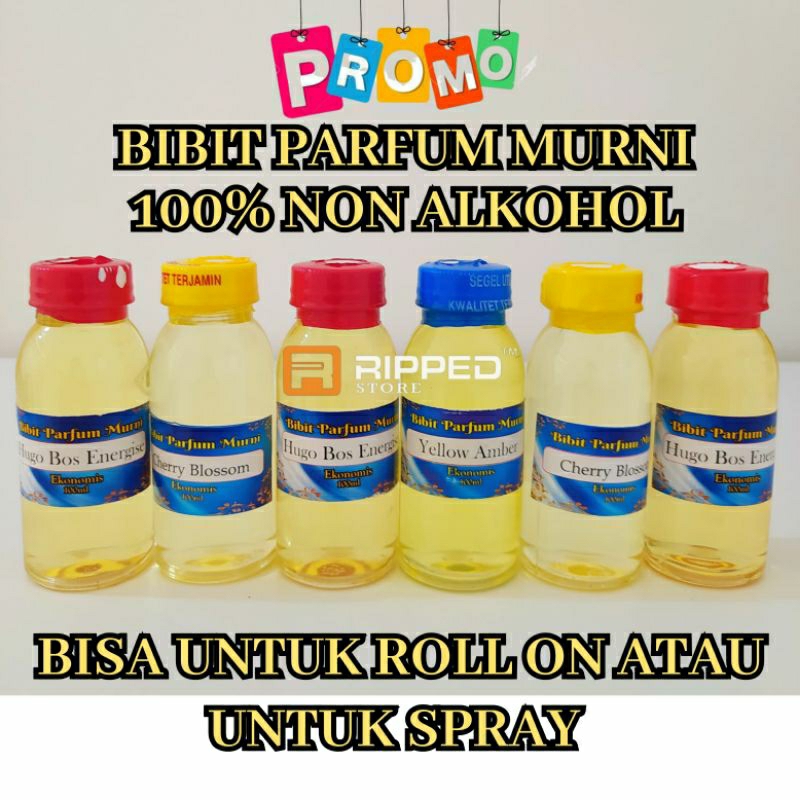 Jual (100ML) BIBIT PARFUM MURNI UNTUK ROLL ON ATAU SPRAY TANPA ALKOHOL ...