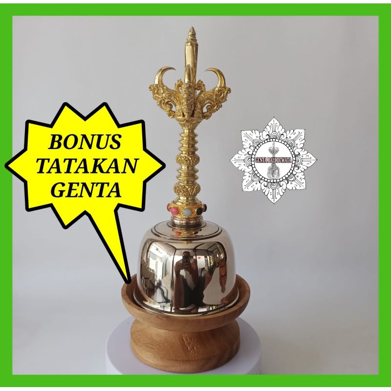 Jual GENTA BALI DIAMETER 9 CM POLOS | GENTA PANCADATU | GENTA BAJRA ...