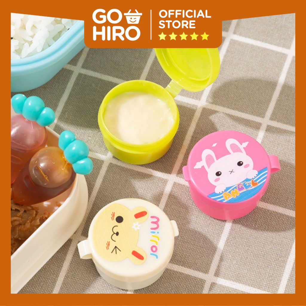Jual Cup Saus Bento Mini / Botol Saos Tomat Sambal Kecap Selai Anak ...