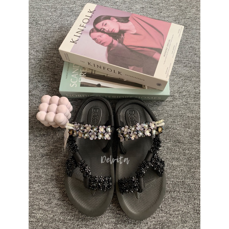 Jual Geraldine Sandal Sendal Manik Lucu Untuk Main Cewe Wanita ...