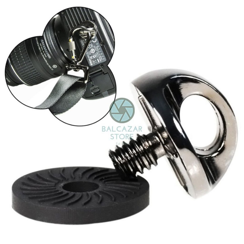 Jual Adaptor Tali Strap String Kamera DSLR Mirrorless 1/4 Inch Screw ...