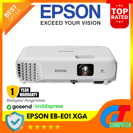 Jual EPSON EB-E01 XGA 3LCD Projector | Shopee Indonesia