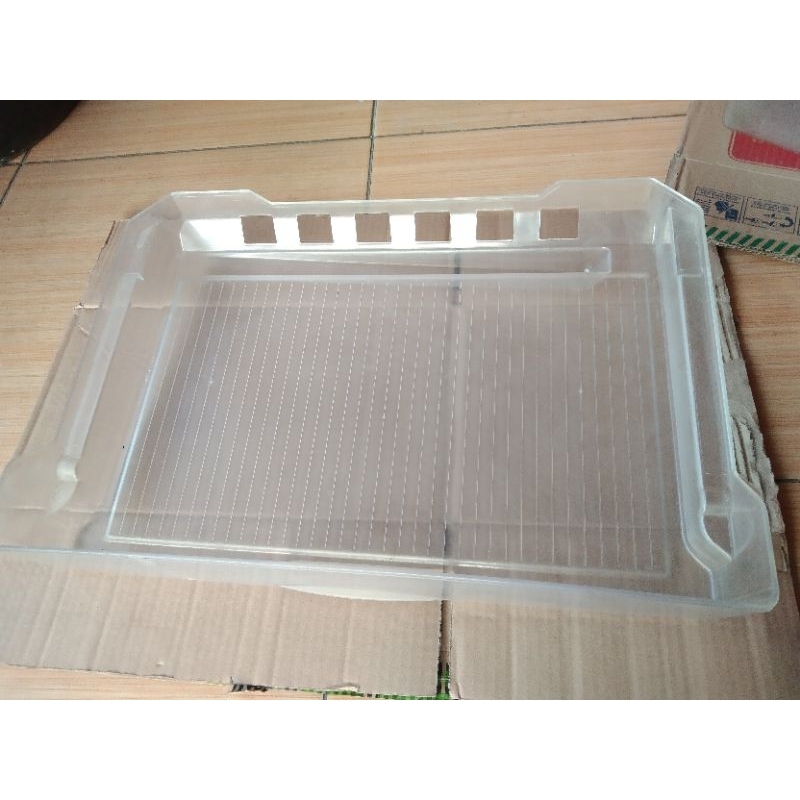 Jual rak chiller kulkas LG 1 pintu original copotan p 45,7cm l 30,5cm ...