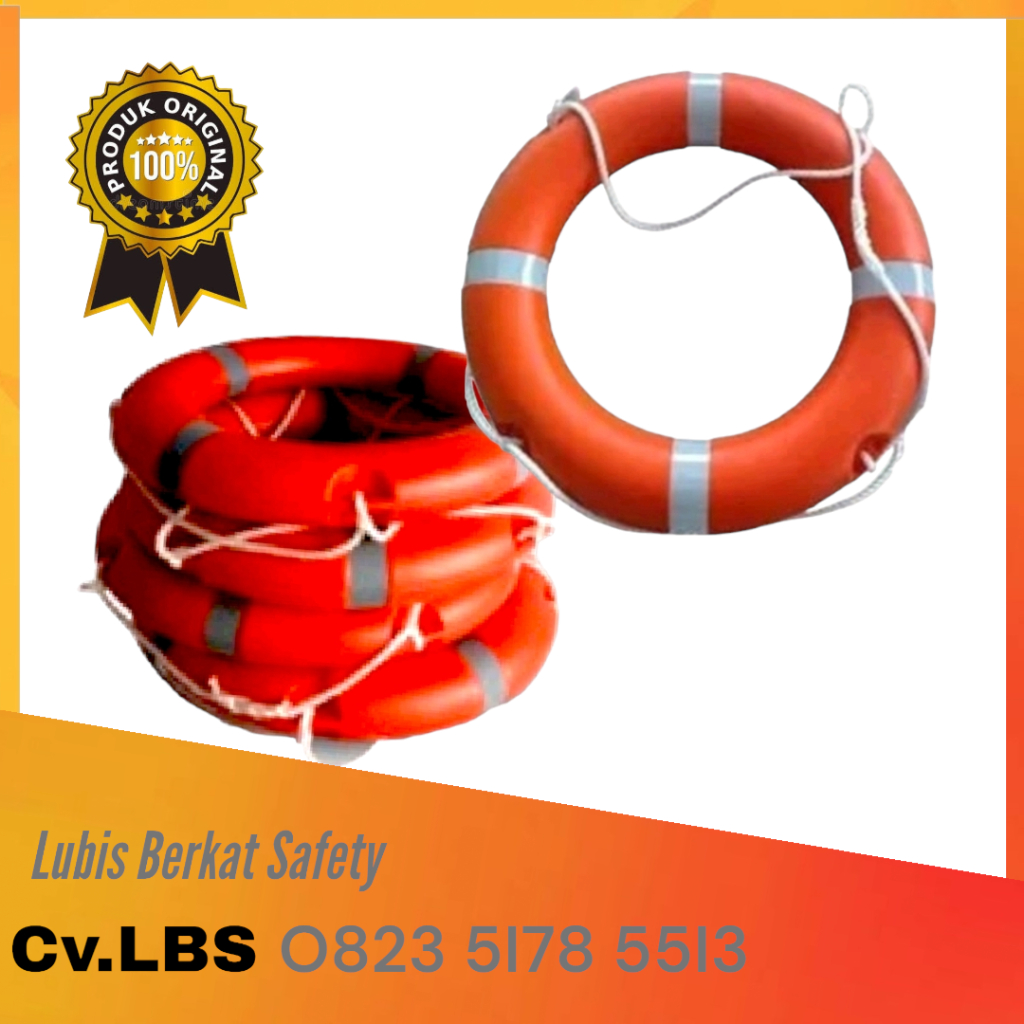 Jual RINGBUOY PELAMPUNG BULAT FIBER RING BUOY FIBER LIFE BUOY KUAT ...