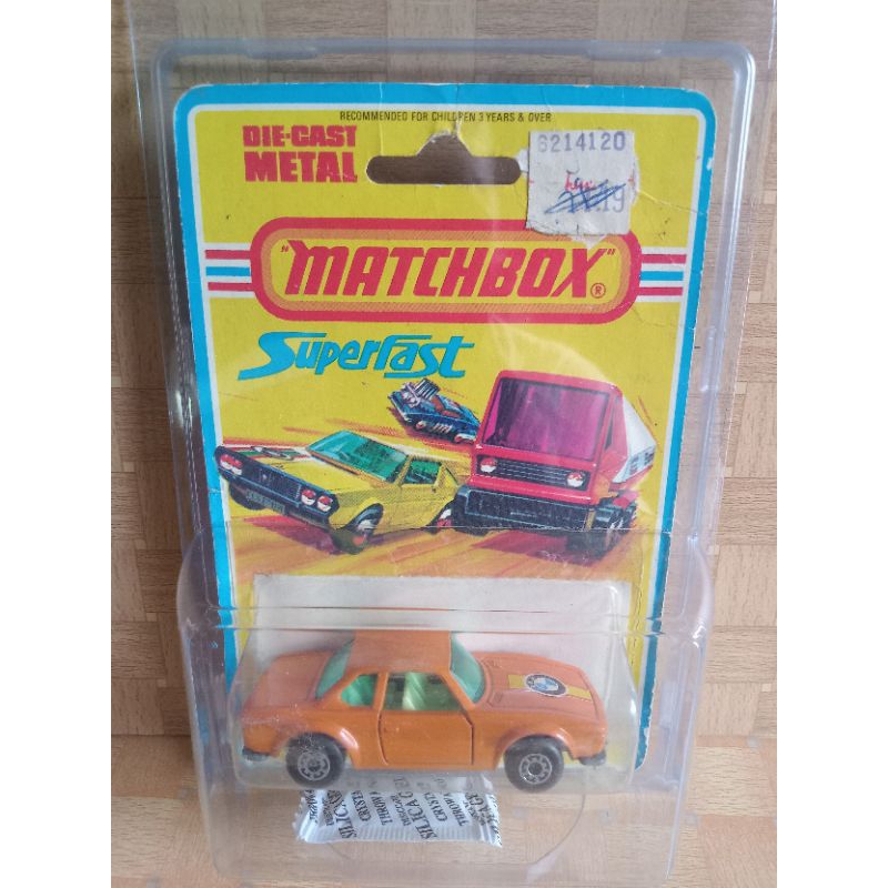 Jual RARE MATCHBOX SUPERFAST LESNEY NO.45 BMW 3.0 CSL ORANGE JADUL ...