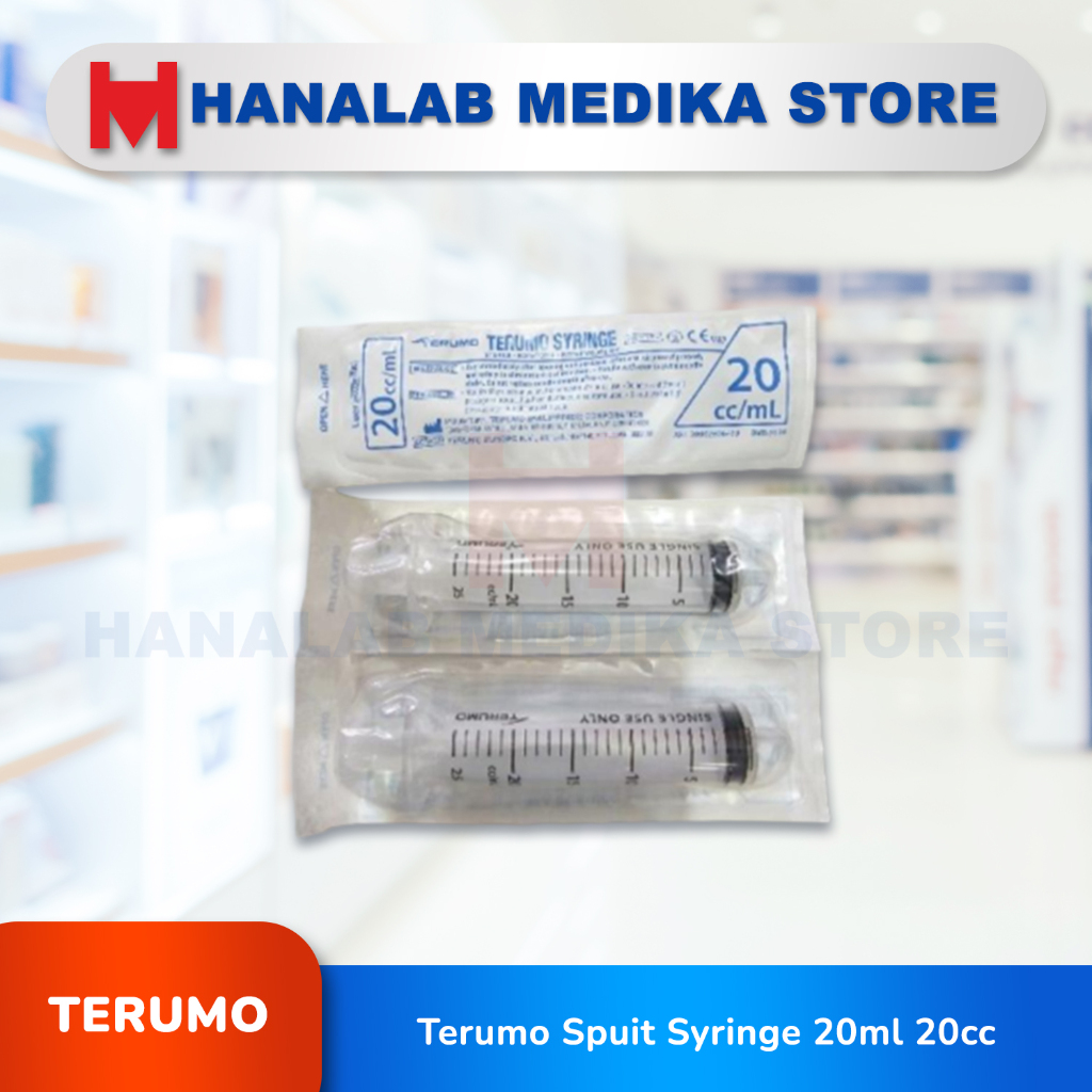 Jual Terumo Spuit Syringe 20ml 20cc | Shopee Indonesia