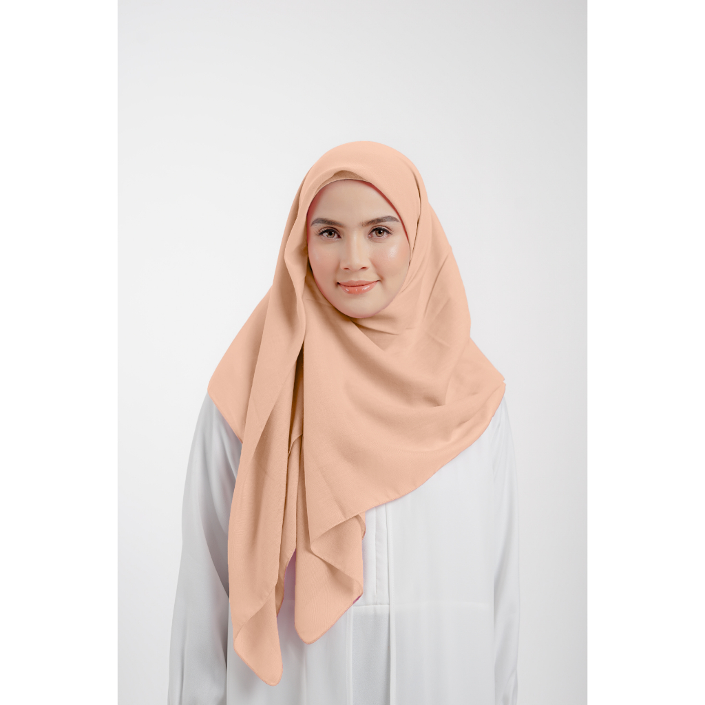Jual ELZATTA HIJAB KERUDUNG JILBAB SEGI EMPAT SEGIEMPAT POLOS KEISHA ...