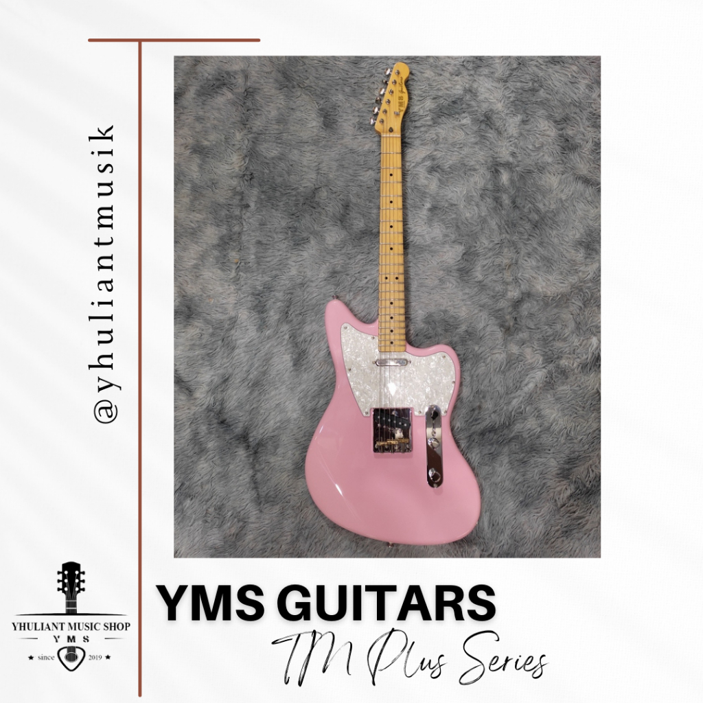 Jual YMS Guitars TM Plus Series Offset Telemaster Original Made in ...