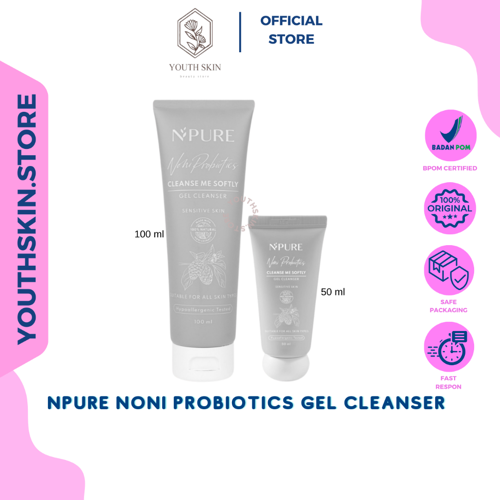 Jual Npure NONI PROBIOTICS Gel Cleanser | NONI PROBIOTICS CLEANSE ME ...