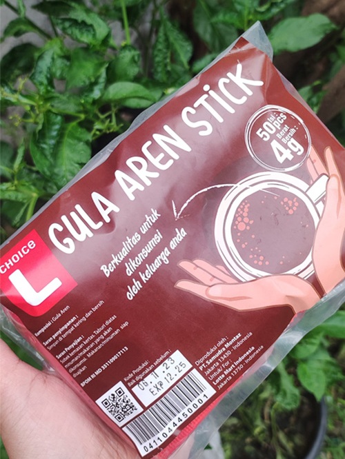 Jual brown sugar / gula aren / gula merah / gula aren sachet stick ...