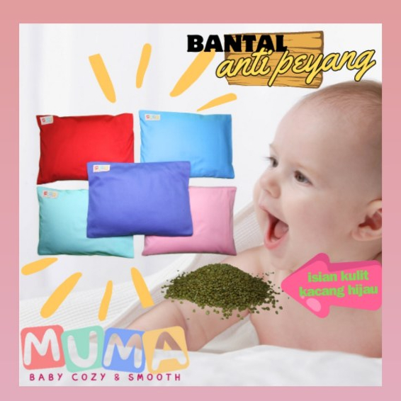 Jual Bantal bayi Anti Peyang Muma baby Bantal Kesehatan Bayi Anti ...