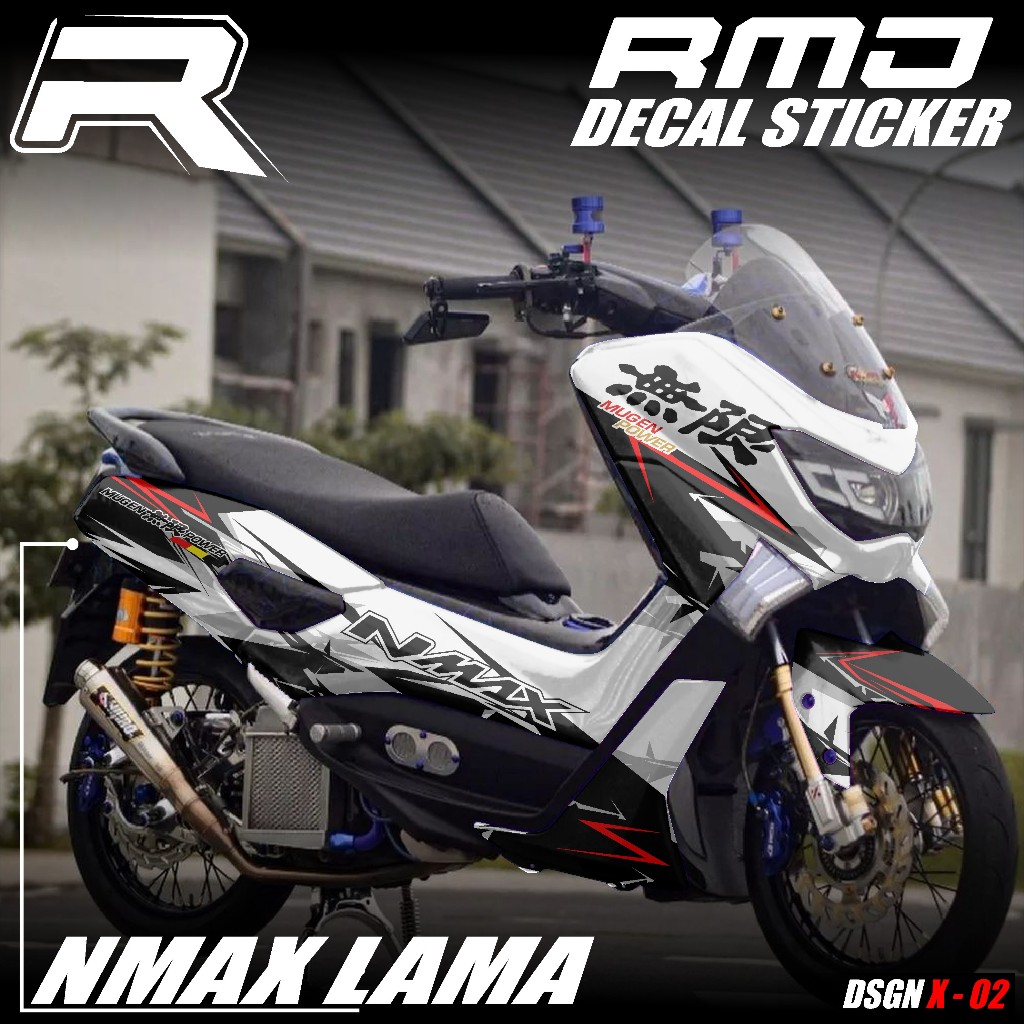 Jual Decal Sticker Full Body Yamaha NMAX Lama/Old - Stiker Variasi NMAX ...
