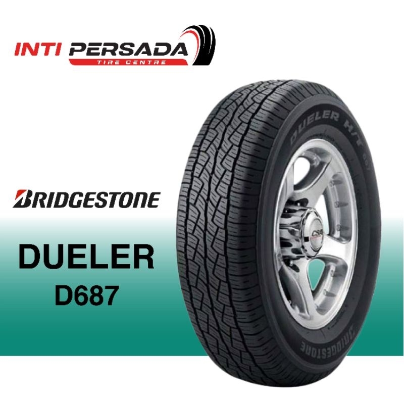 Jual ban mobil rush alphard outlander wuling 215/60 R17 bridgestone D687 Dueler HT | Shopee ...