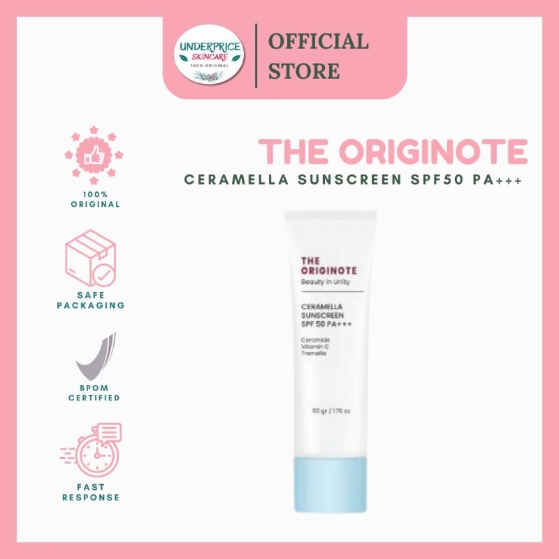 Jual The Originote Ceramella Sunscreen SPF 50 PA++++ | Shopee Indonesia