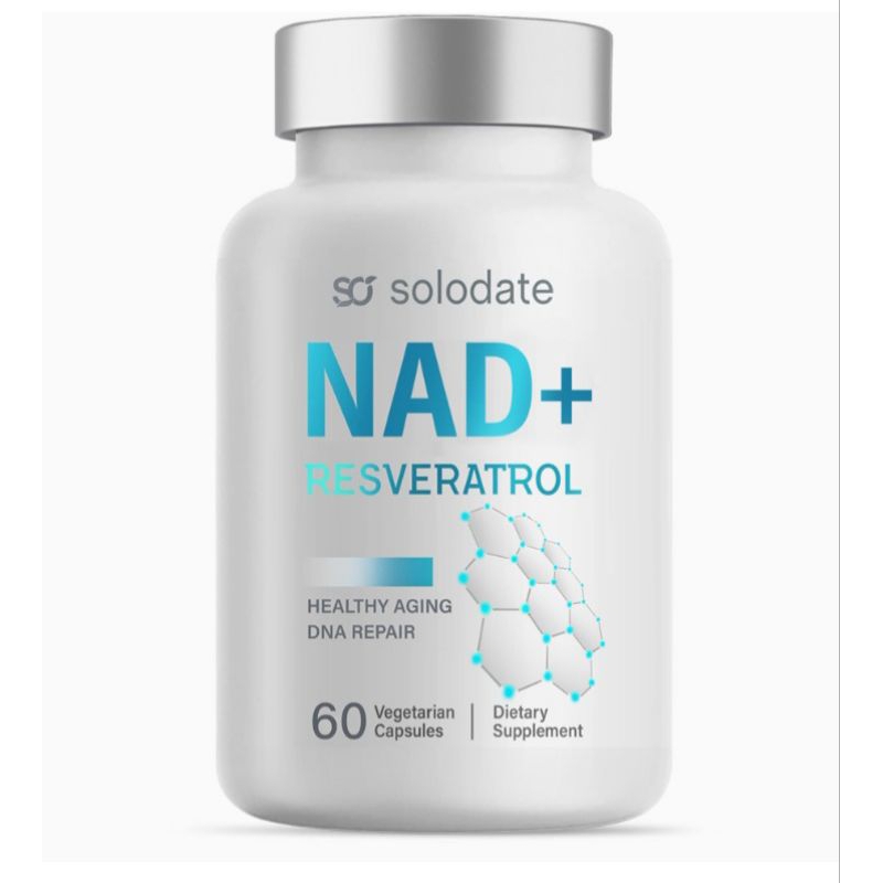Jual solodate lab NAD+ Resveratrol Supplement 1000 MG for Max ...
