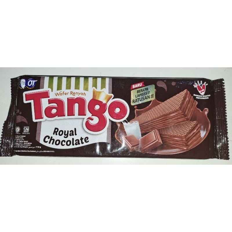 Jual Wafer Tango Royal Chocolate 110g | Shopee Indonesia