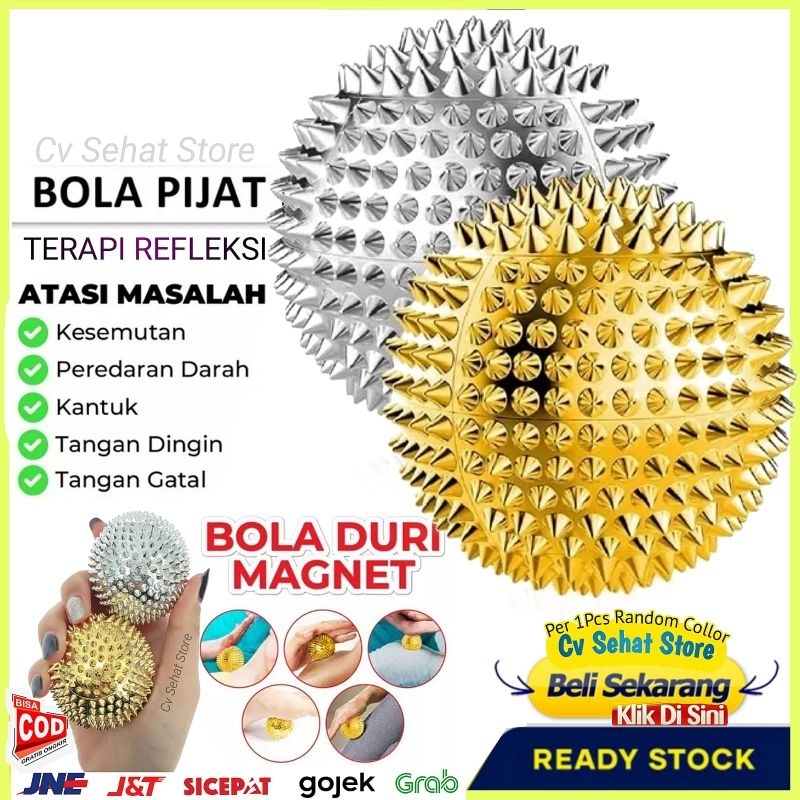 Jual Bola Magnet Terapi Stroke Telapak dan Jari Tangan Alat Pijat ...