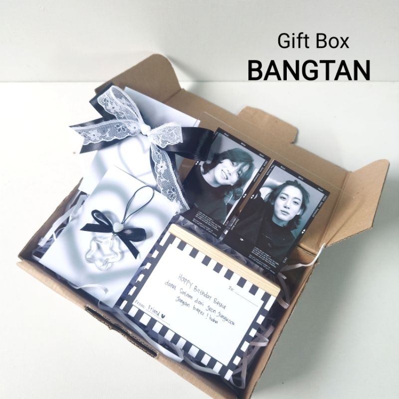 Jual FANKIT BTS GIFT BOX STANDEE ACRILYC AKRILIK/ HAMPERS BTS AKRILIK ...
