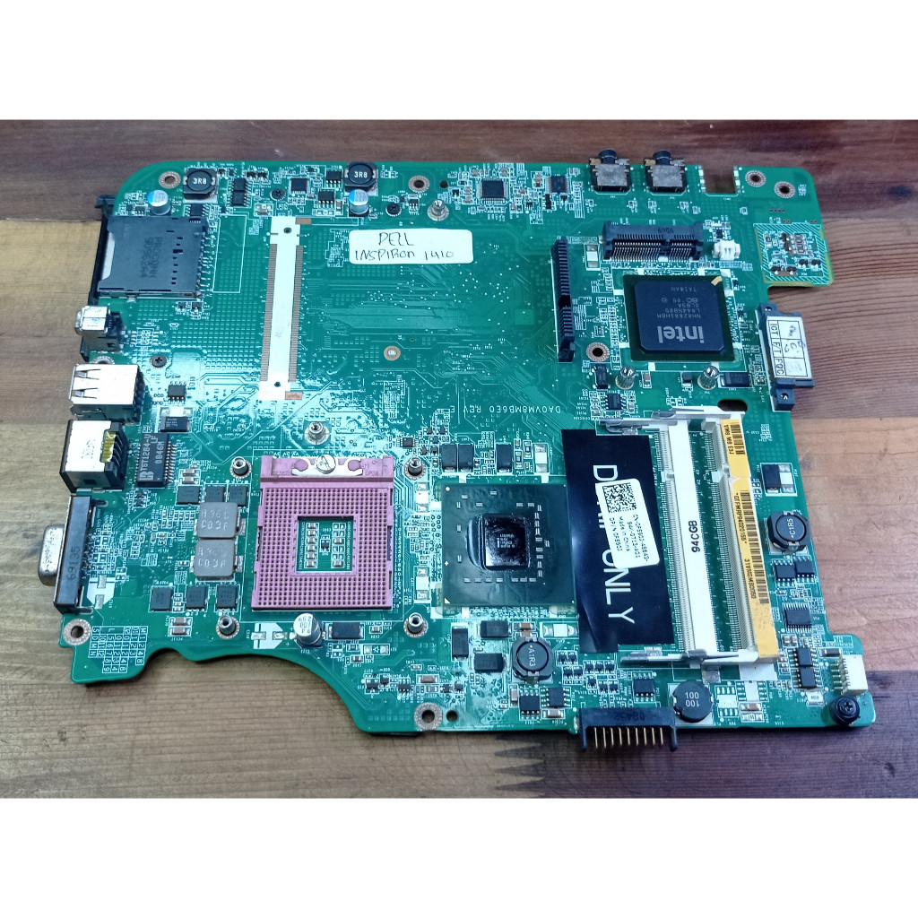 Jual Mainboard Motherboard Laptop Dell Vostro A840 Dell Inspiron 1410 ...